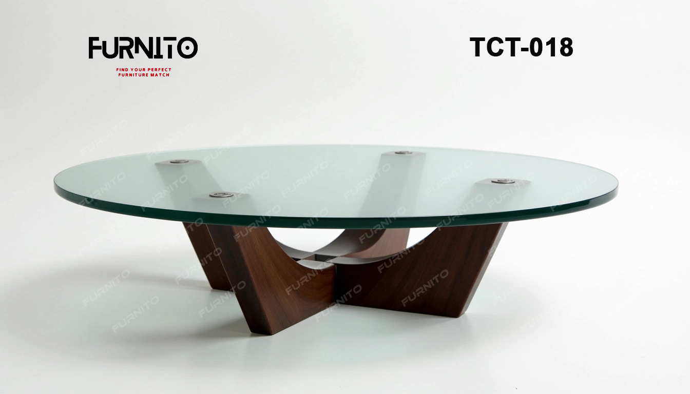 Clarity Glass Top Coffee Table | RO Mart