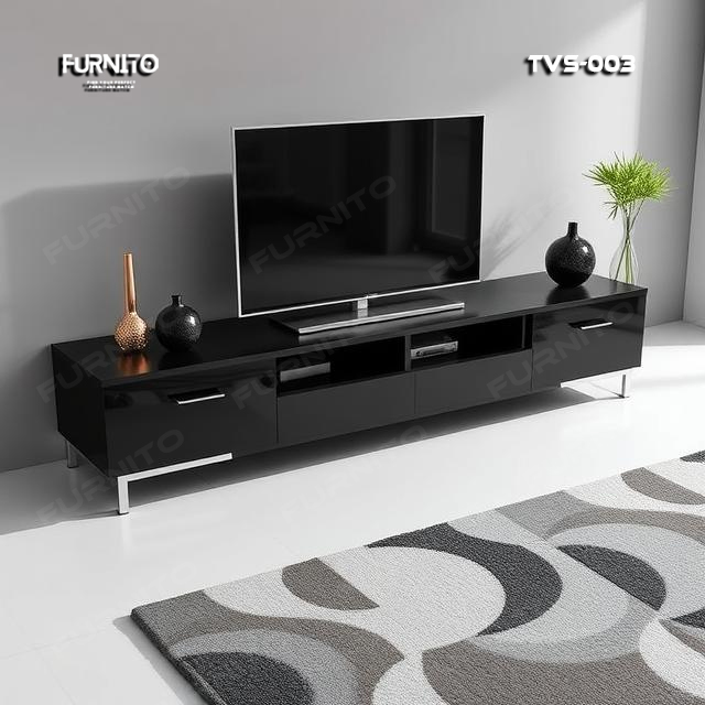 preview slider "The Onyx Gloss TV Unit Set" | RO Mart